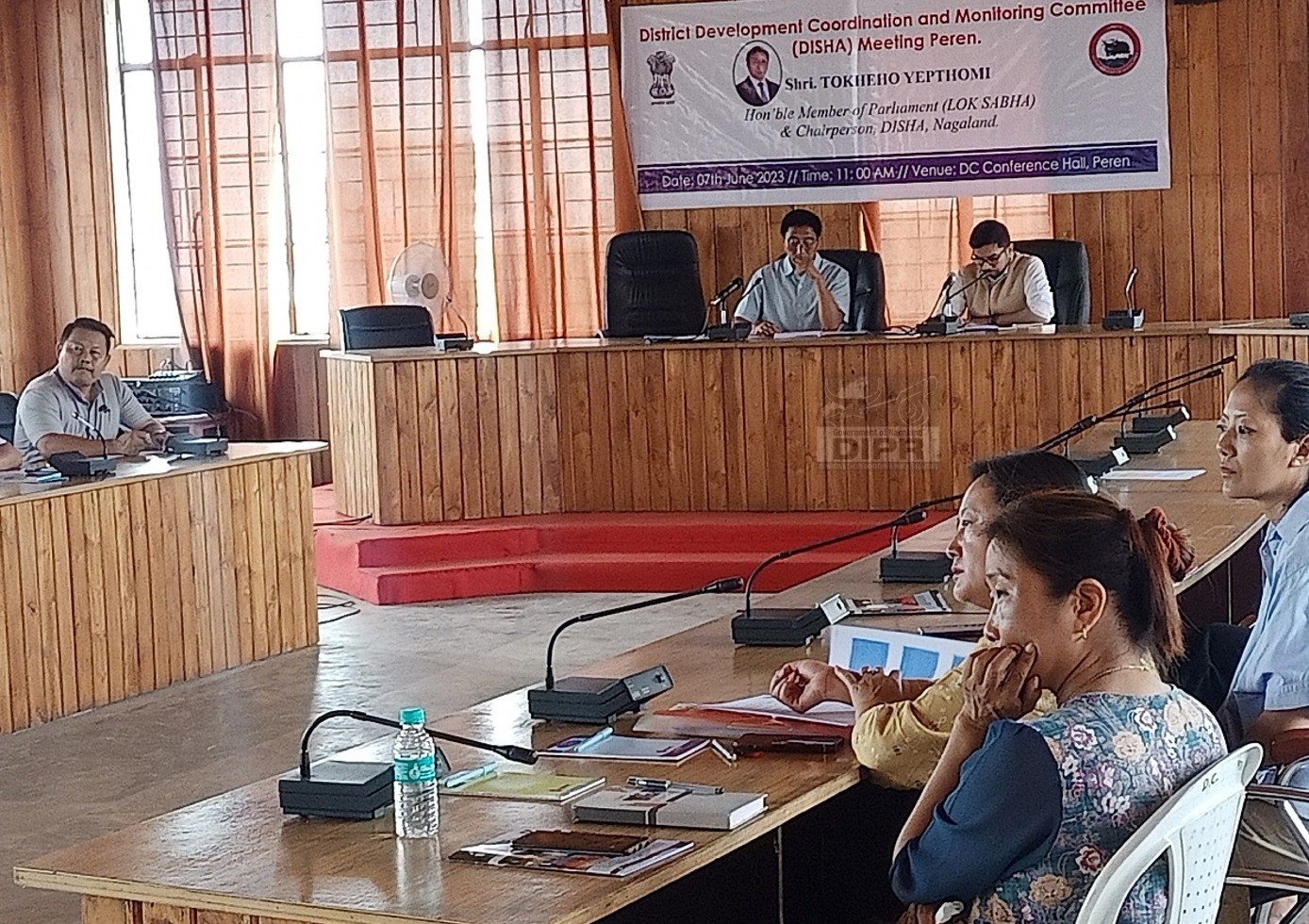DISHA MEETING HELD AT PEREN | DIPR Nagaland-Department of Information & Public Relations, Nagaland